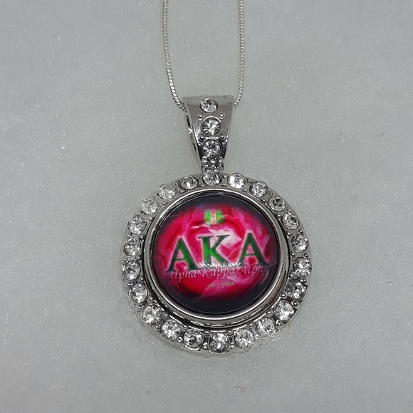 Jewelry | Alpha Kappa Alpha Sorority Necklace | Poshmark